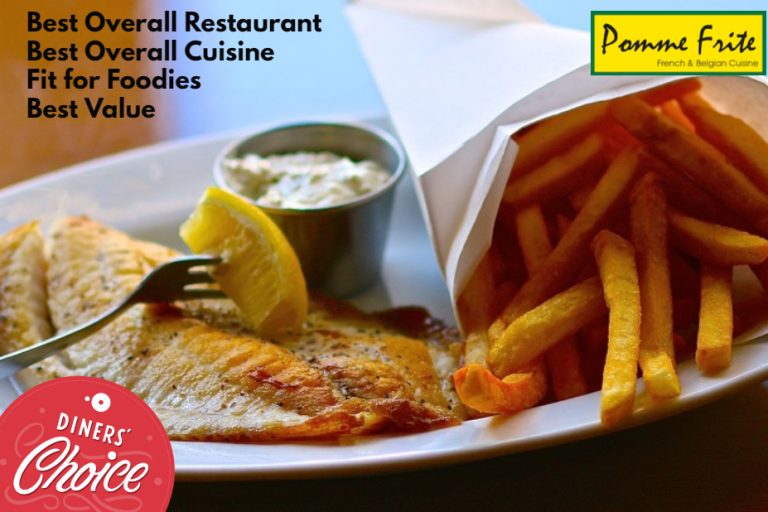 Pomme Frite Wins Diner's Choice Award In Palm Springs